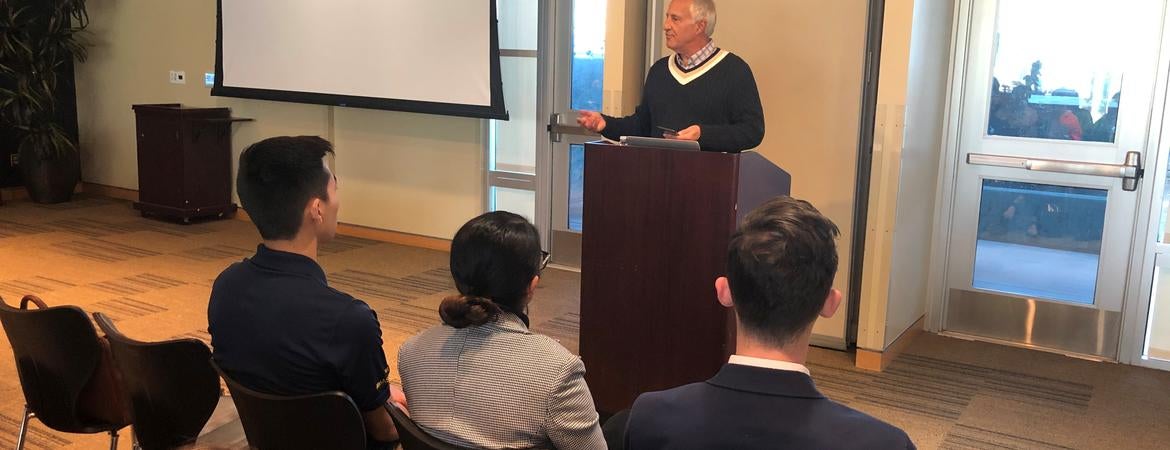 College Motivational Speaker Talks Mentors and Networks | School of ...